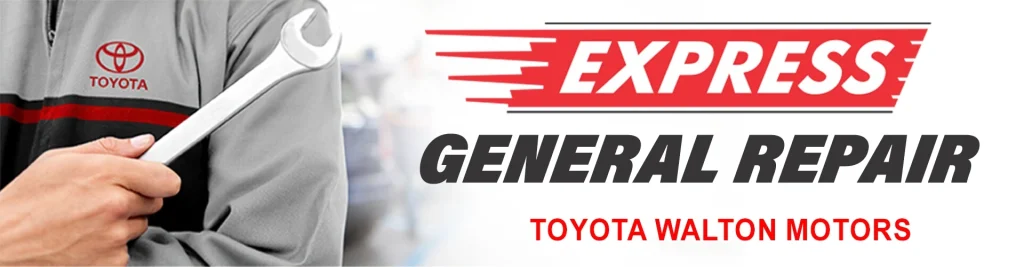 Express Maintenance - Toyota Walton Motors